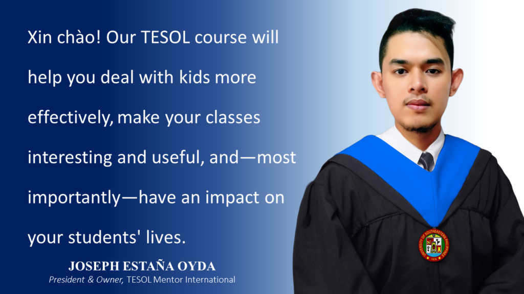 TESOL Mentor International – Accredited 150-hour TESOL Certification course