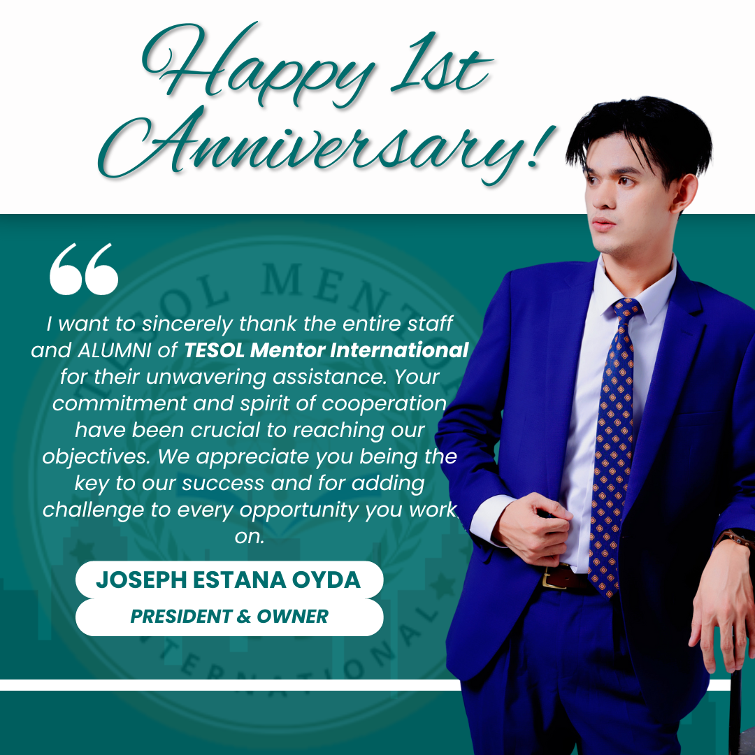 TESOL Mentor International – Accredited 150-hour TESOL Certification course